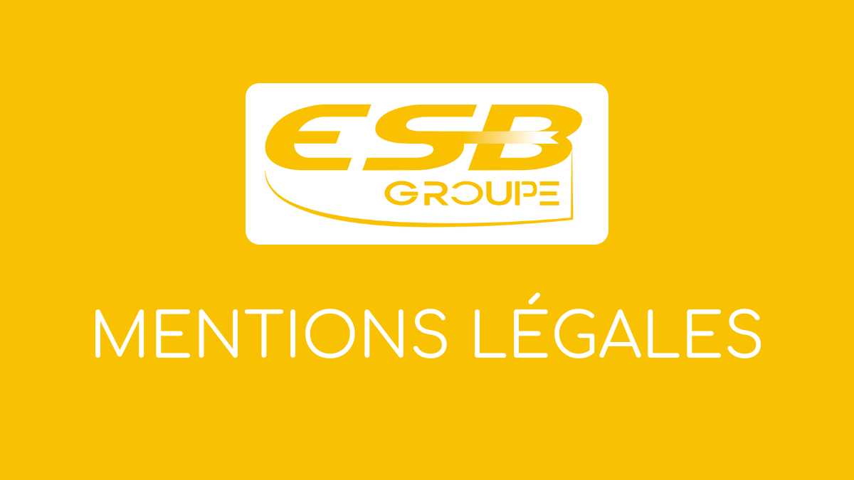 Mentions légales - Groupe ESB